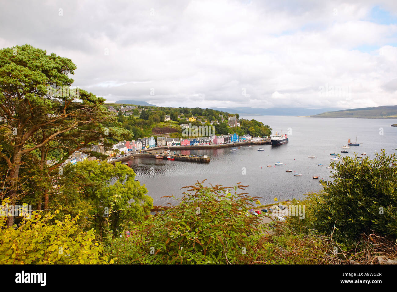 Scotland Tobermory Isle of Mull Inner Hebrides Stock Photo - Alamy