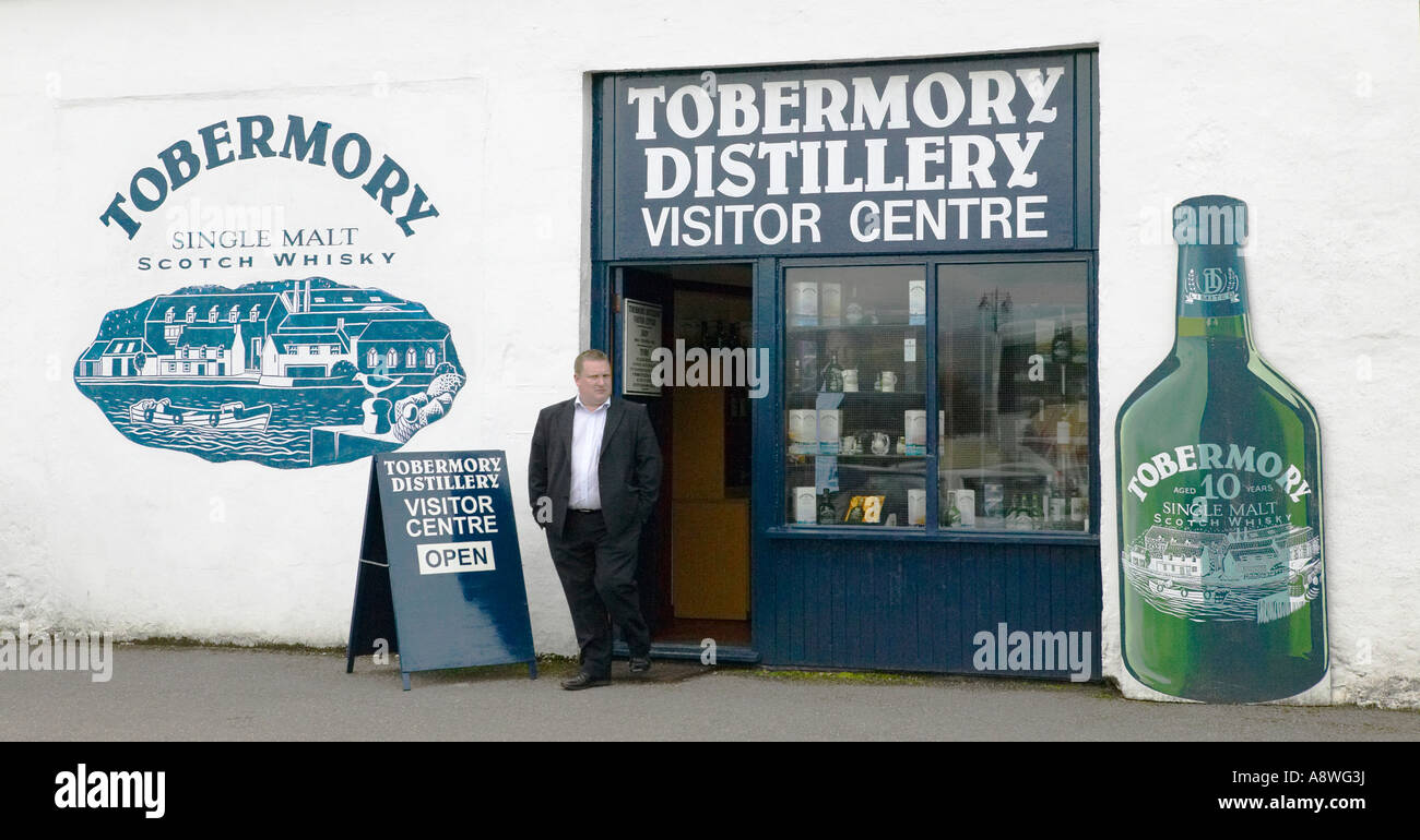 Tobermory Distillery Visitor Centre atTobermory Isle of Mull Scotland ...