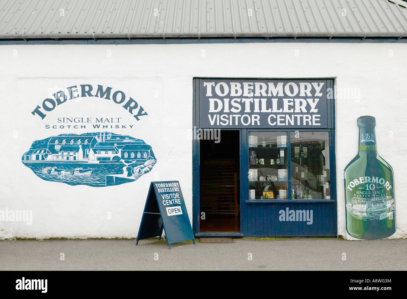 Tobermory Distillery Visitor Centre atTobermory Isle of Mull Scotland ...