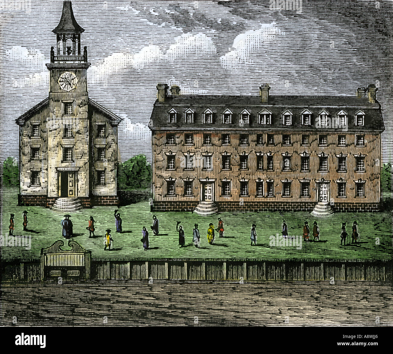 The history of the college hi-res stock photography and images - Alamy