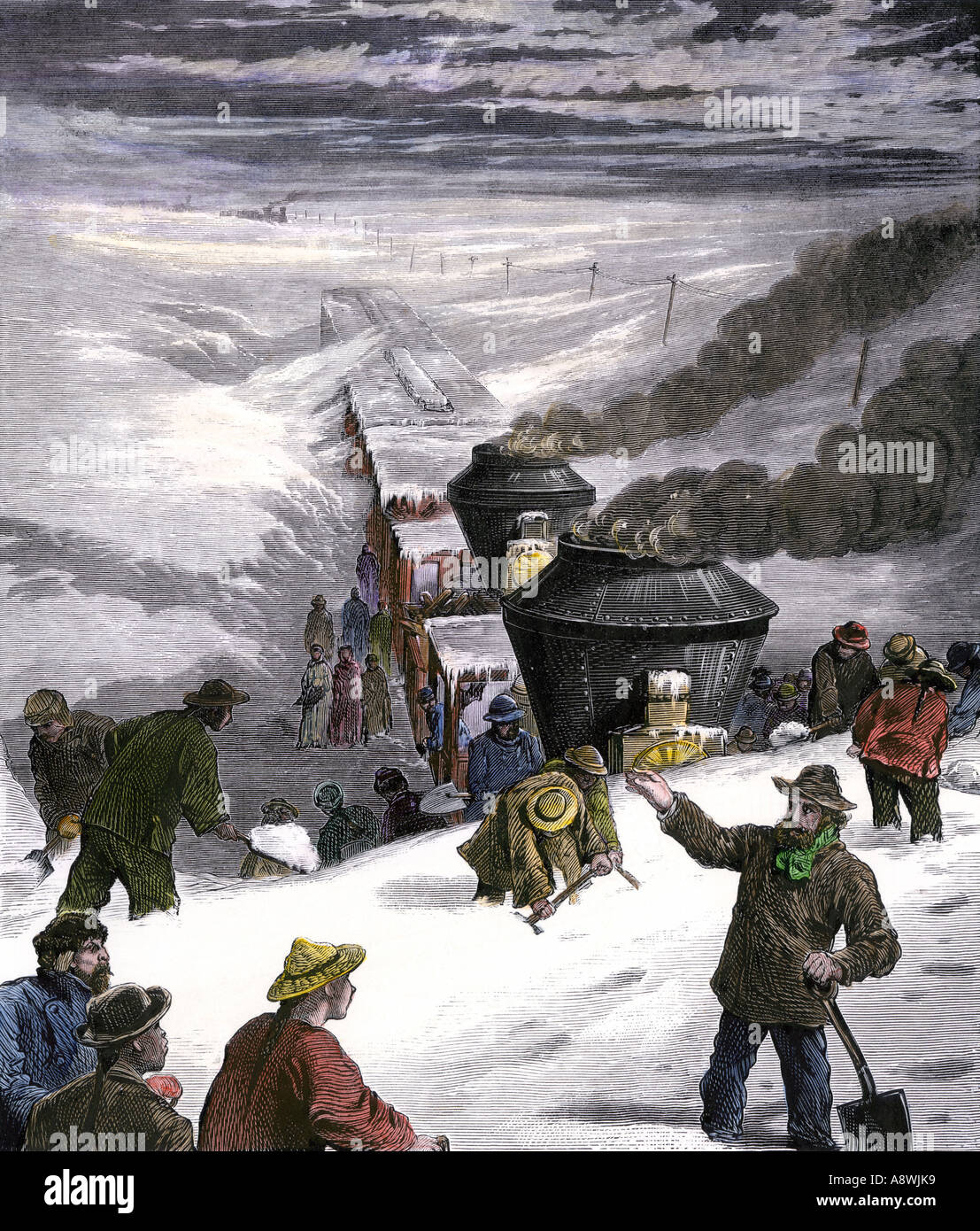 Chinese railroad workers 1800s hi-res stock photography and images - Alamy