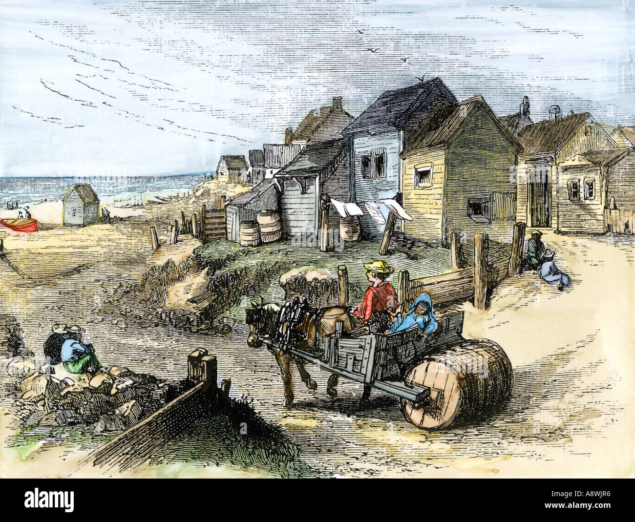 Transportation 1800s 1870s hi-res stock photography and images - Alamy