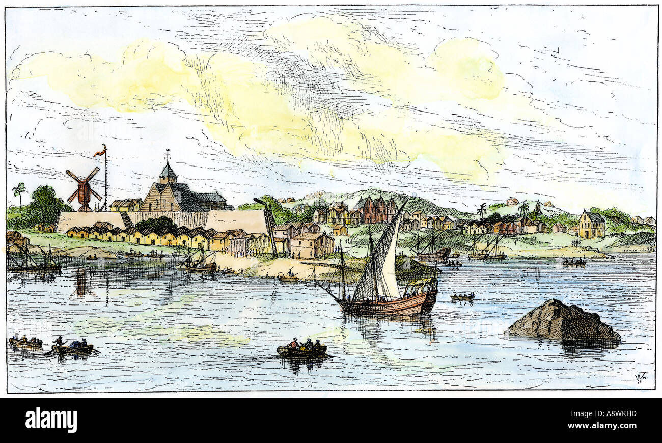 Dutch harbor 1600s hi-res stock photography and images - Alamy