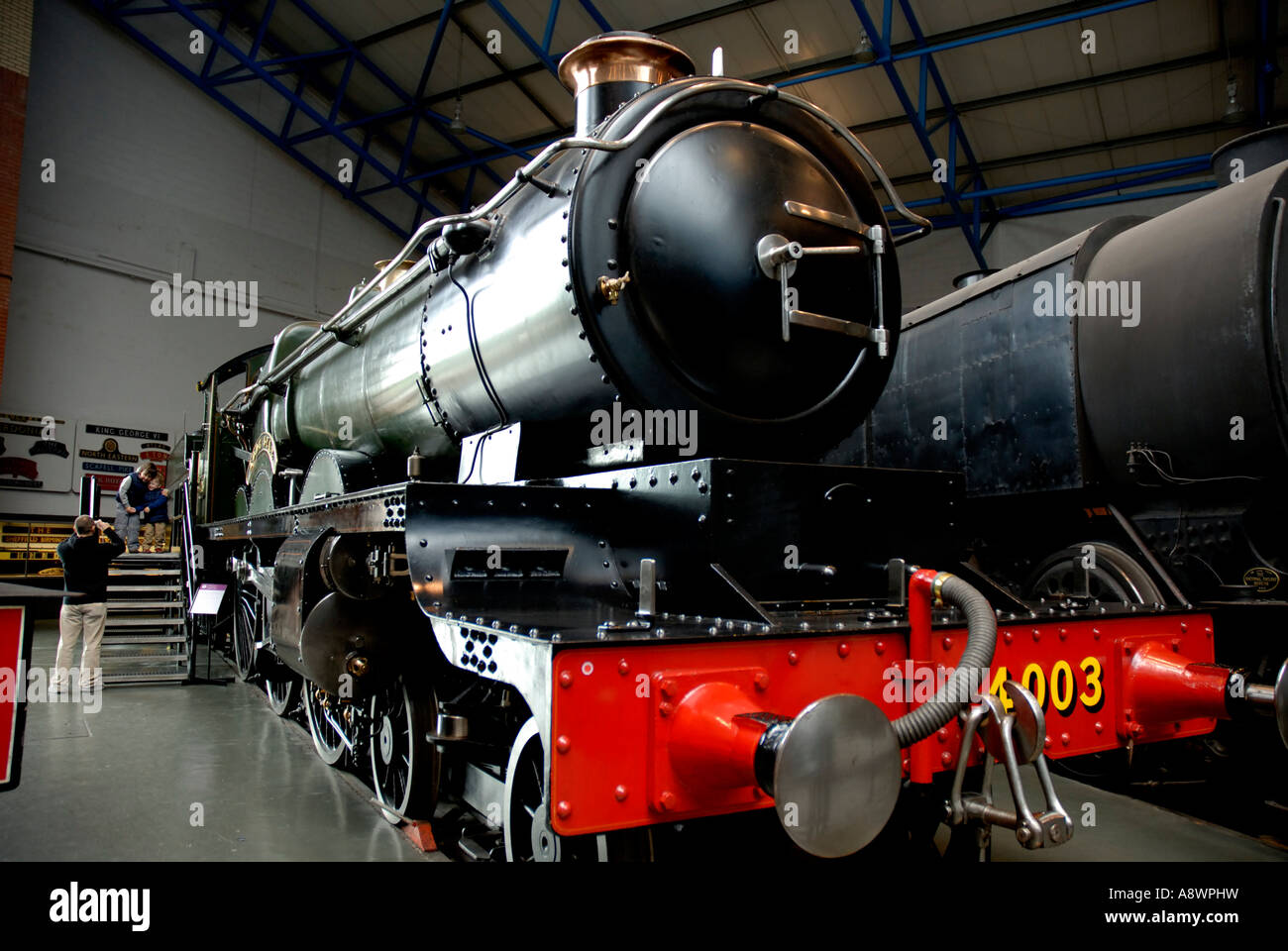 The GWR locomotive Lode Star on display at York Railway Museum Stock ...