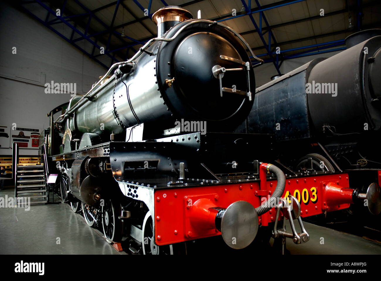 The GWR locomotive Lode Star on display at York Railway Museum Stock ...