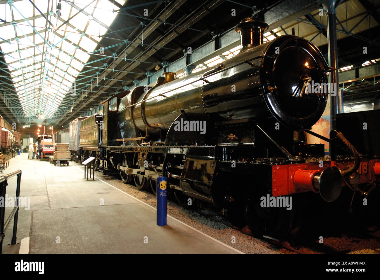 A Great Western freight locomotive on display at The National Railway ...