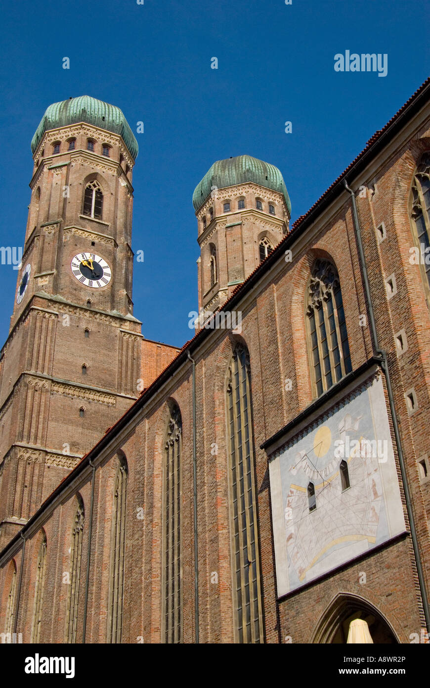 Munich, Bavaria, Germany. Frauenkirche or Dom (Cathedral Stock Photo ...