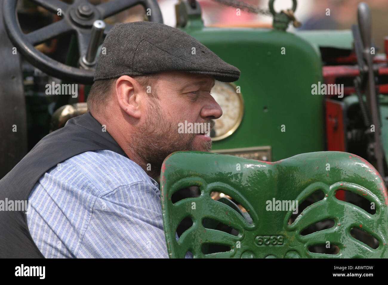 Steam enthusiast on Trevithick Day Camborne Cornwall UK Stock Photo - Alamy
