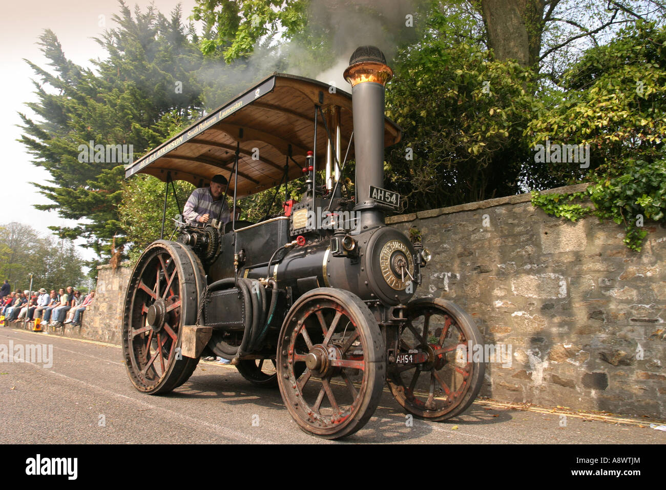 Steam engine Camborne Hill Trevithick Day Camborne Cornwall UK Stock ...