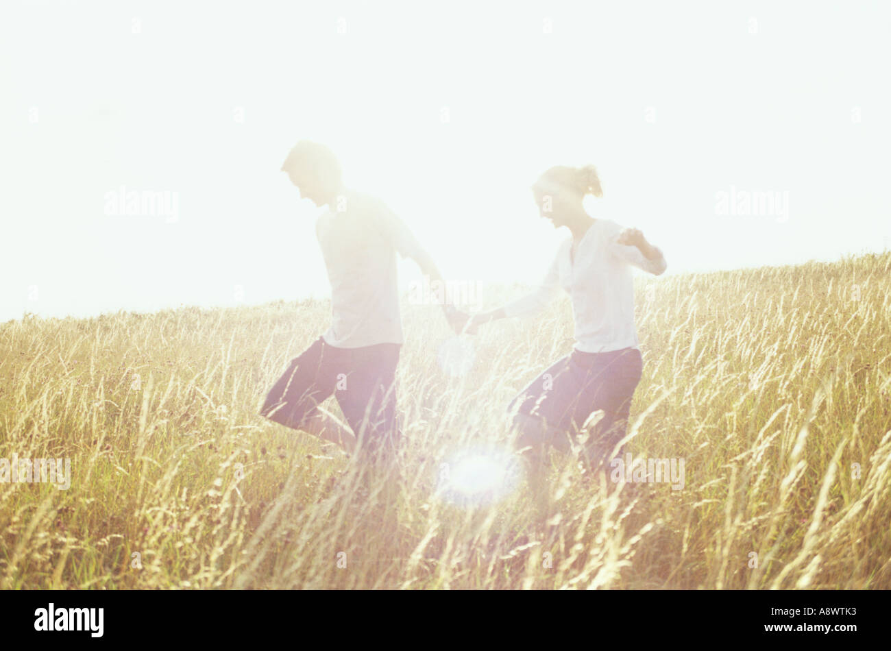 Running hand through hair hi-res stock photography and images - Alamy