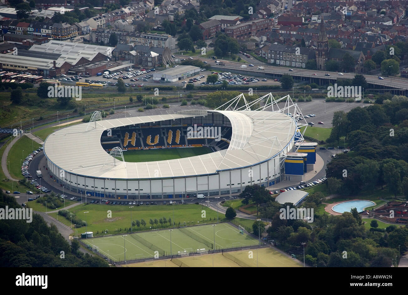 Hull stadium aerial hi-res stock photography and images - Alamy