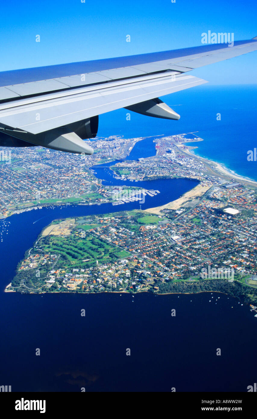 Birdseye view Fremantle, Perth, Western Australia Stock Photo - Alamy