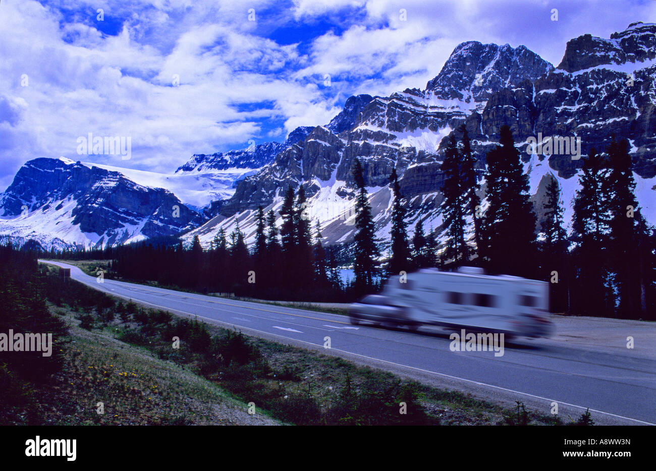Icefields Parkway, Alberta, Canada Stock Photo - Alamy