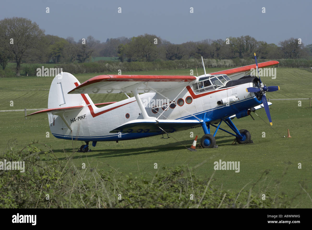 ANTONOV AN-2. HA-MKF SINGLE 1000 HP, NINE CYLINDER SHVETSOV ASH 62 ...