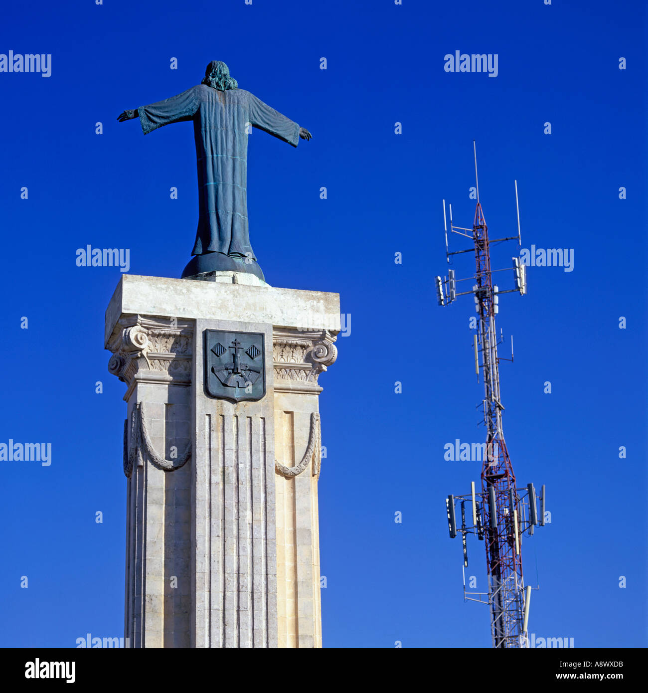 Statue jesus christ menorca spain hi-res stock photography and images ...