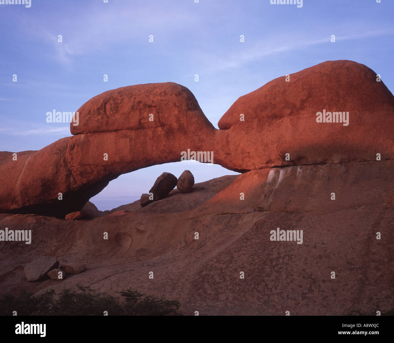Rock arch at Spitzkoppe, Namibia, Africa Stock Photo - Alamy