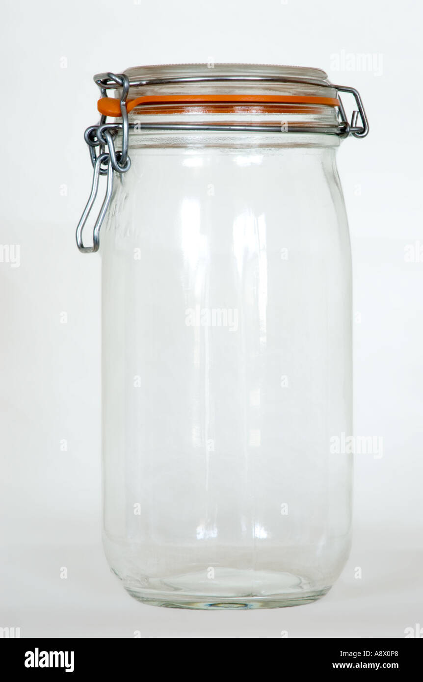 Empty Air-tight Jar Stock Photo - Alamy