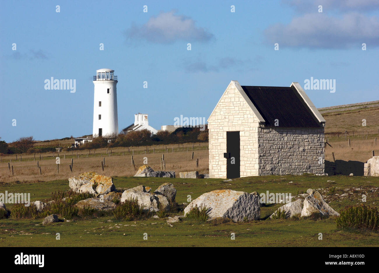 The Old Lower Light now Portland Bird Observatory, Portland, England ...