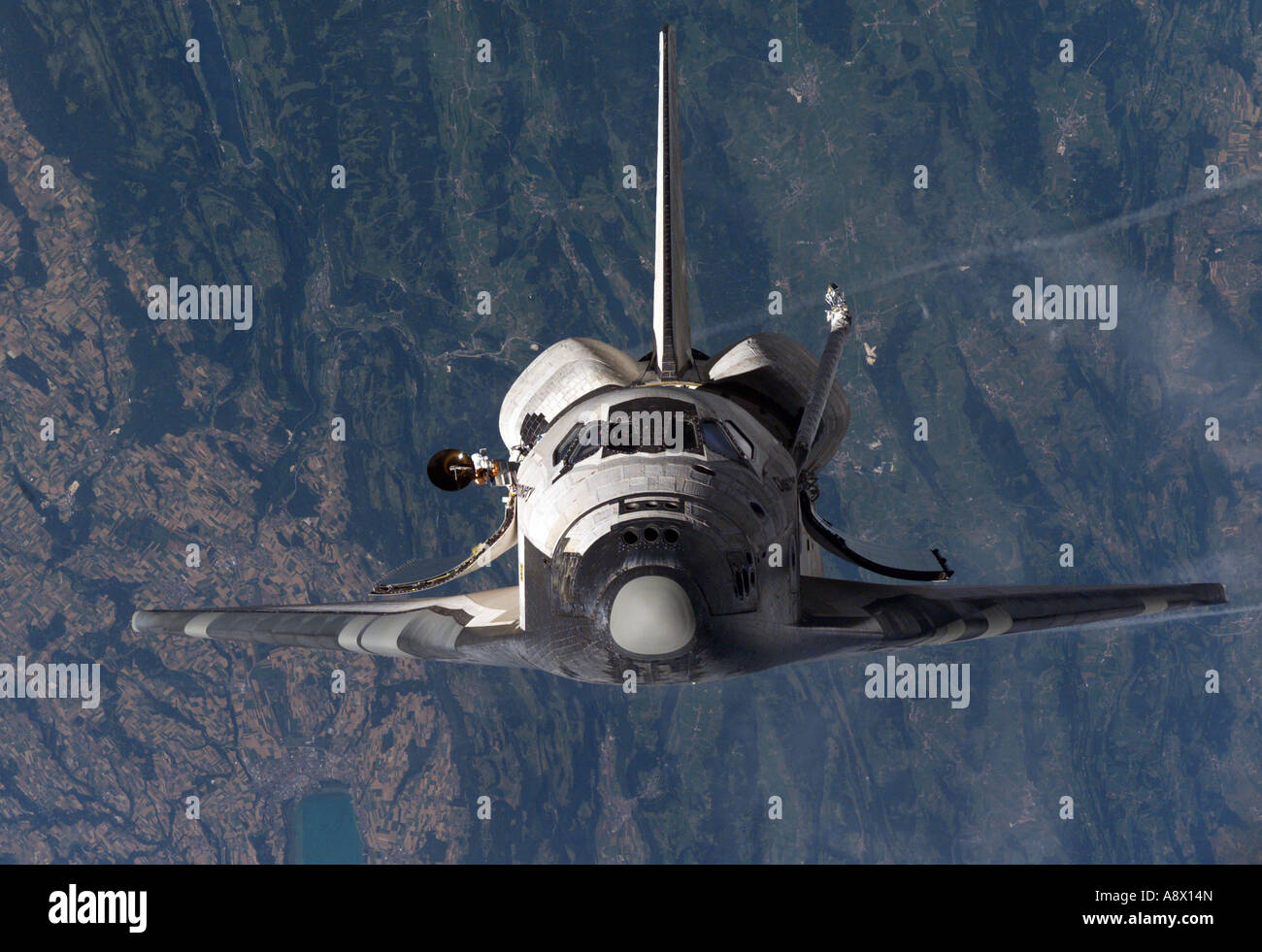 Discovery Space Shuttle Front View