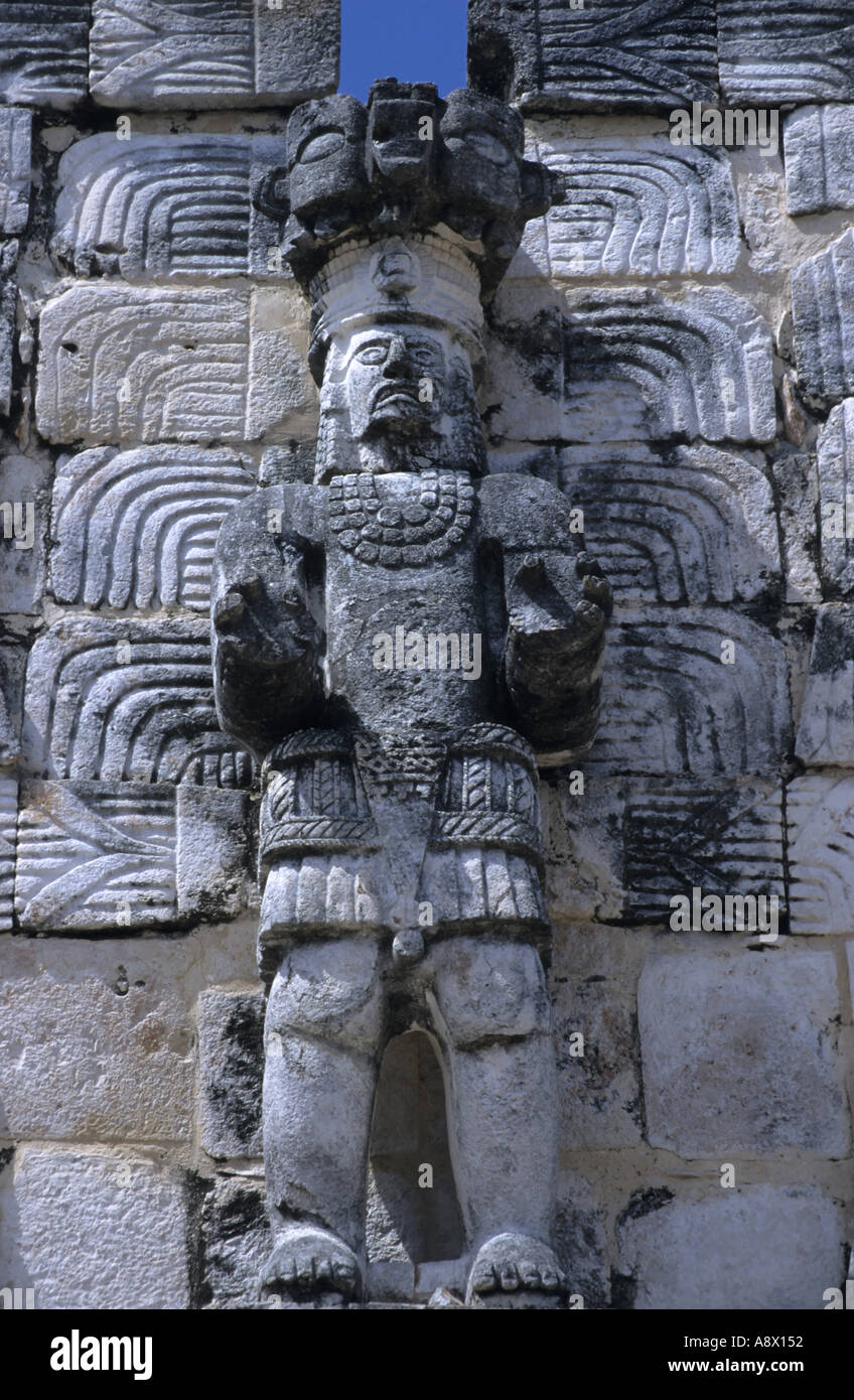 Mexico Yucatan State Kabah Codz Poop The Palace Of Masks Sculpted ...