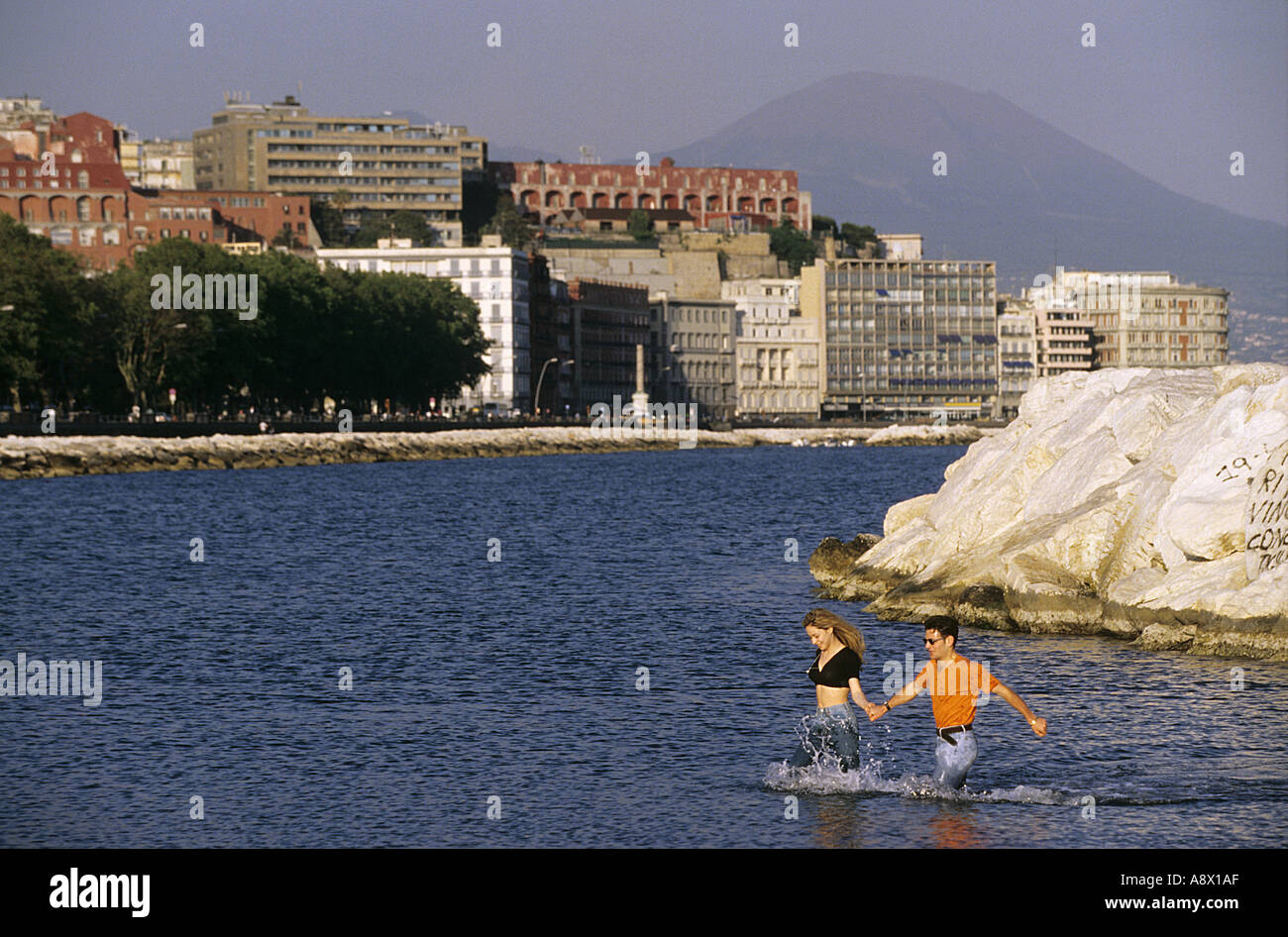 Via caracciolo napoli hi-res stock photography and images - Alamy