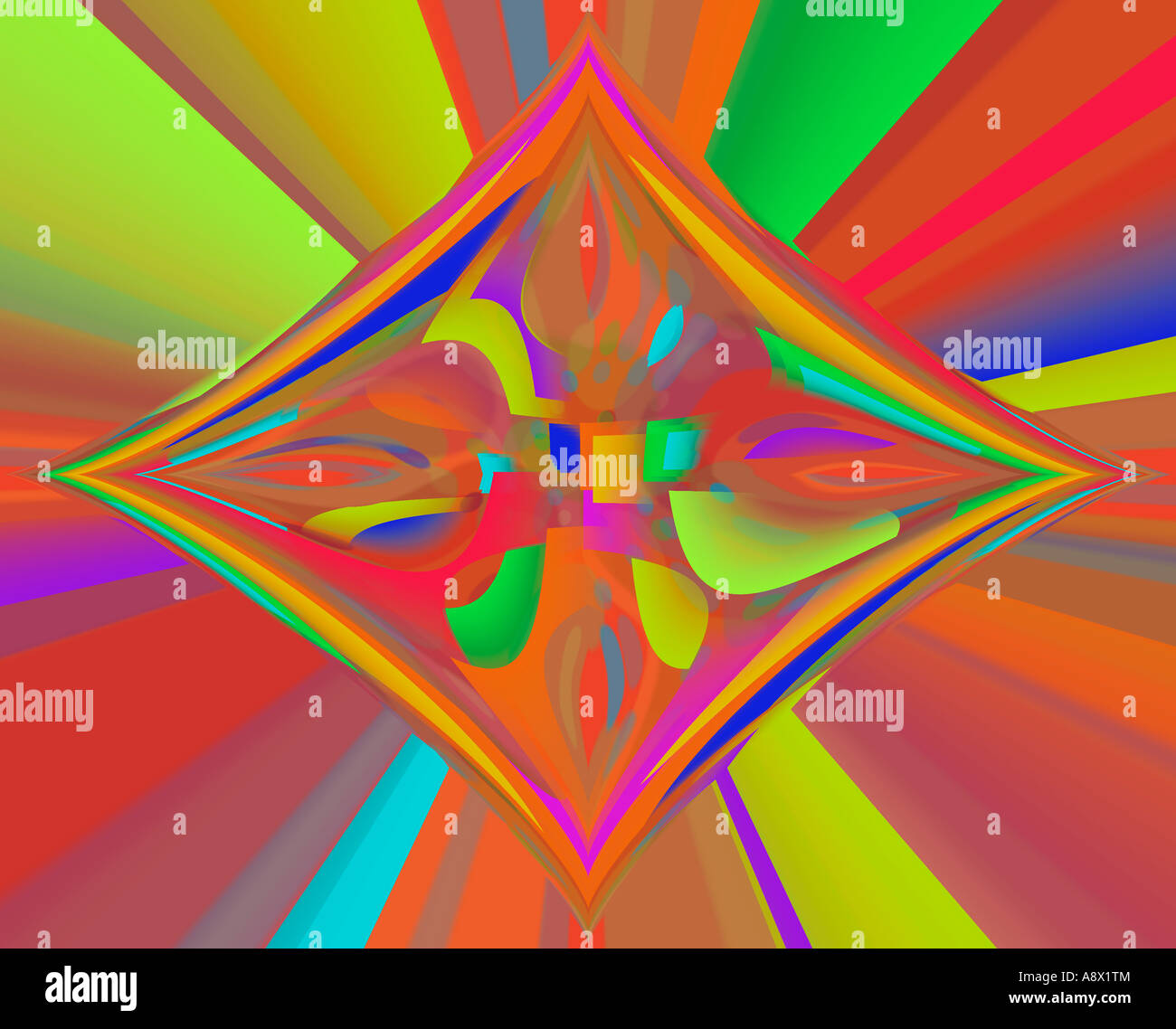 Digital Abstract Art Stock Photo - Alamy