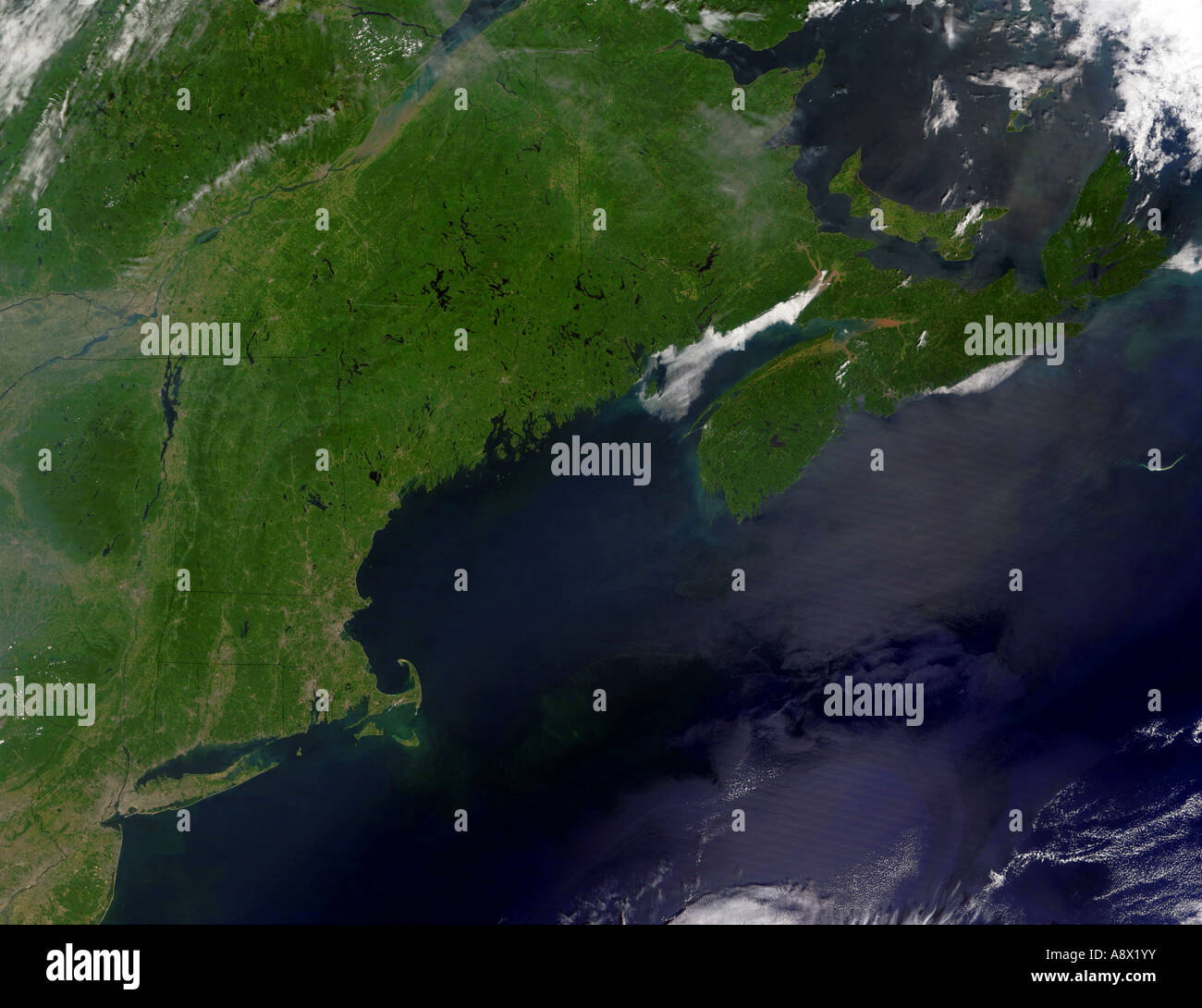 Northeast united states map hi-res stock photography and images - Alamy