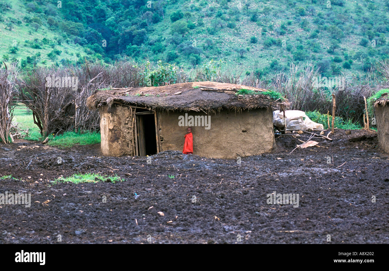 Masai Houses High Resolution Stock Photography and Images - Alamy