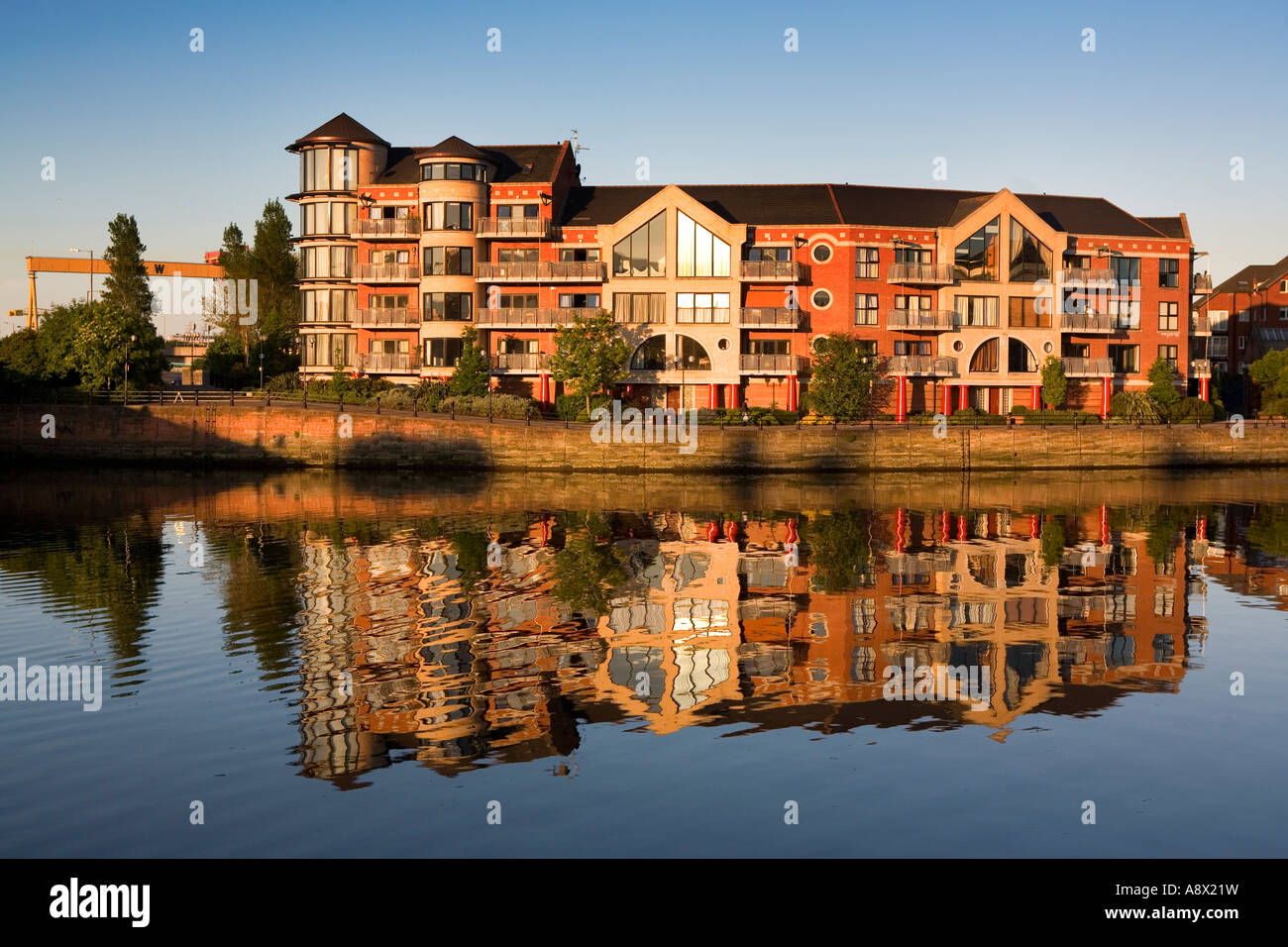 Belfast Waterfront Apartments Stock Photo - Alamy