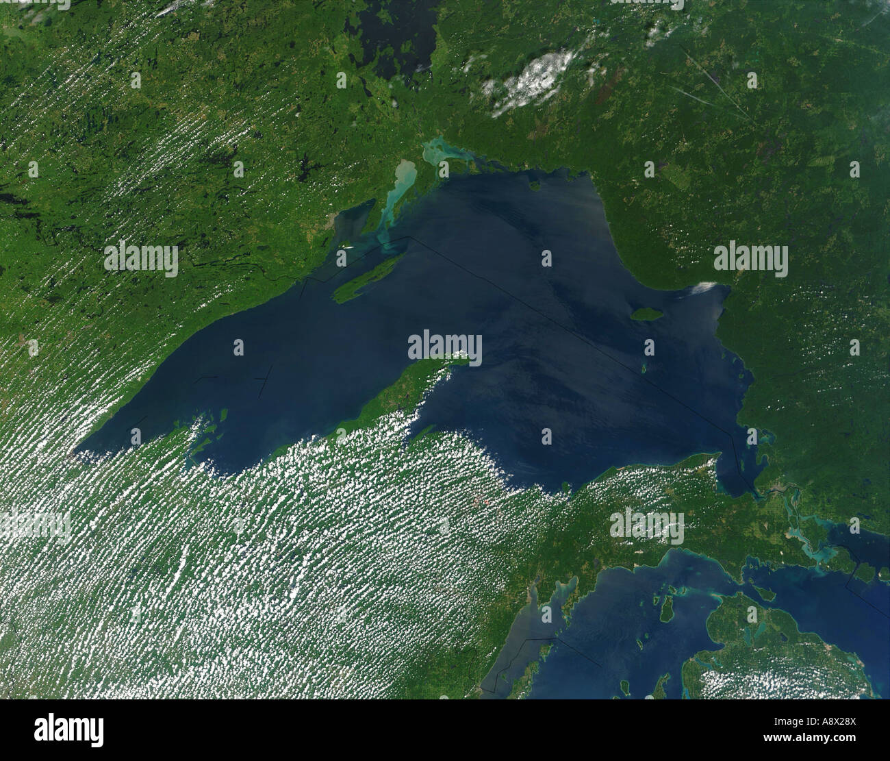 Aerial view lake superior hi-res stock photography and images - Alamy