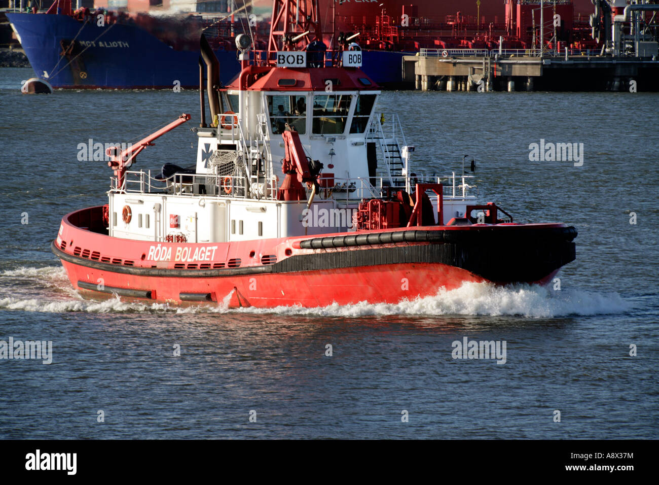Tug boat Bob of Gothenburg s harbour tug boat fleet Gothenburg Sweden ...