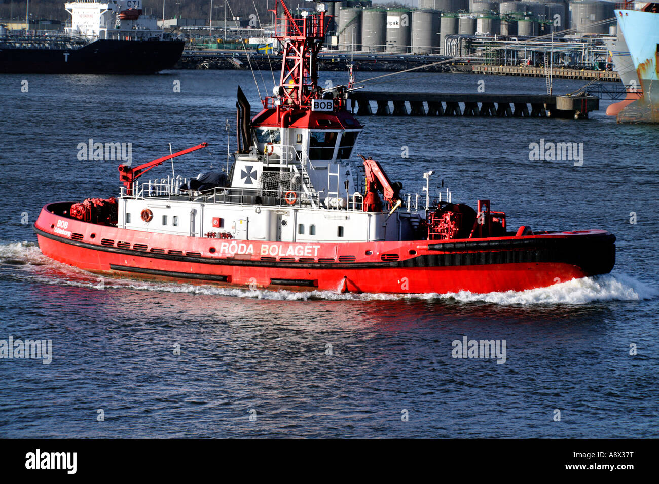 Tug boat Bob from Gothenburg Harbour Tug Boat Fleet Gothenburg Sweden Stock Photo - Alamy