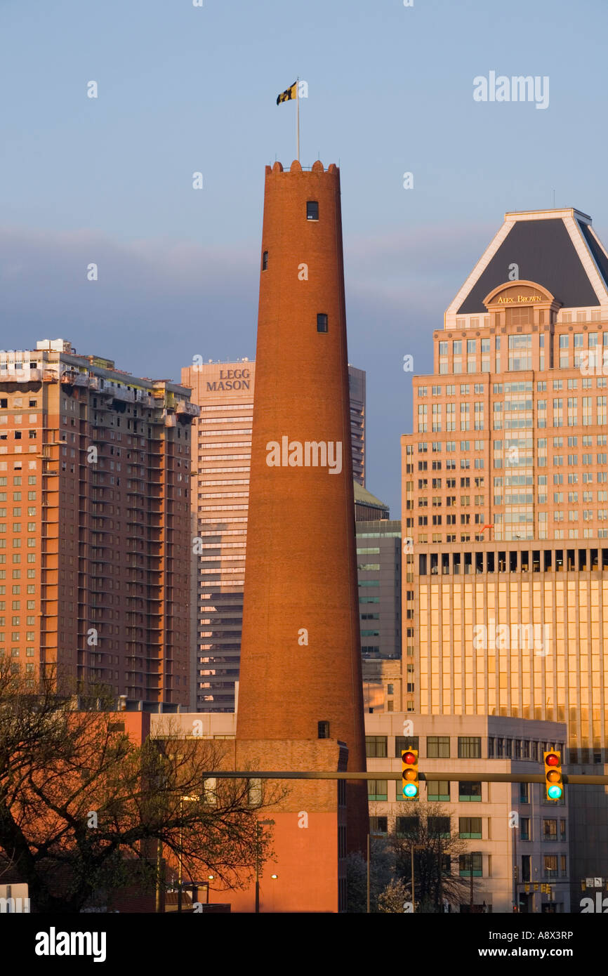 Phoenix shot tower baltimore maryland hi-res stock photography and ...