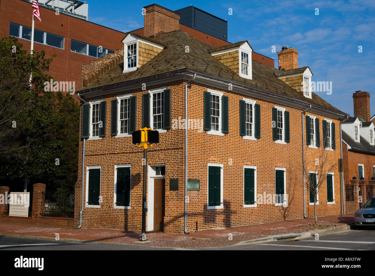Flag House where Mary Pickersgill sewed star spangled banner Baltimore ...