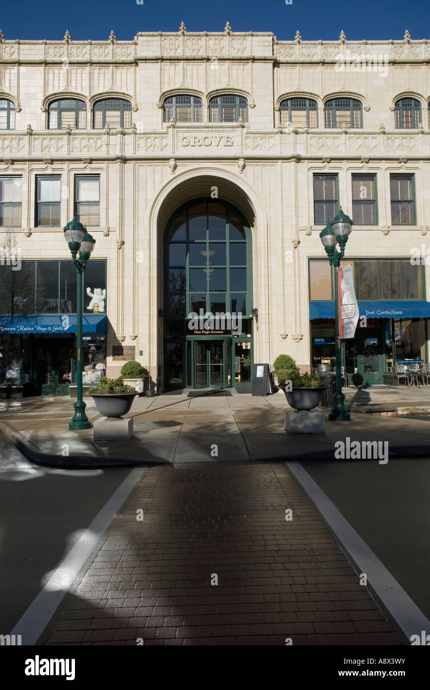 Grove Arcade Asheville North Carolina Stock Photo - Alamy