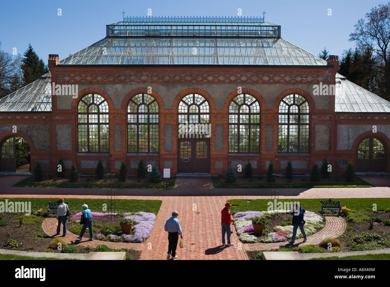 Conservatory at Biltmore Estate Asheville North Carolina Stock Photo ...