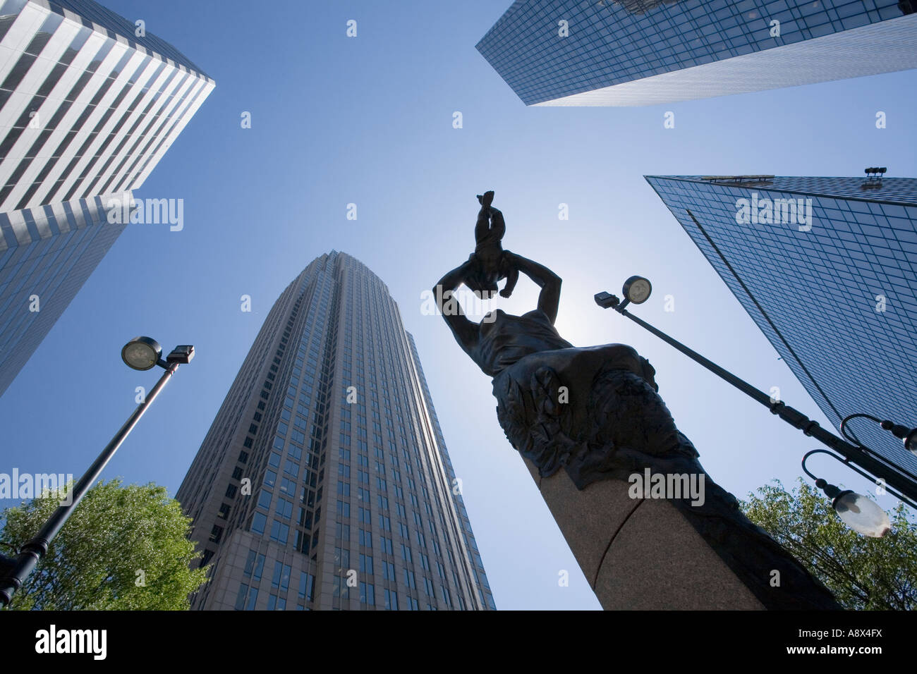 Statue called The Future by Raymond Kaskey Independence Square ...
