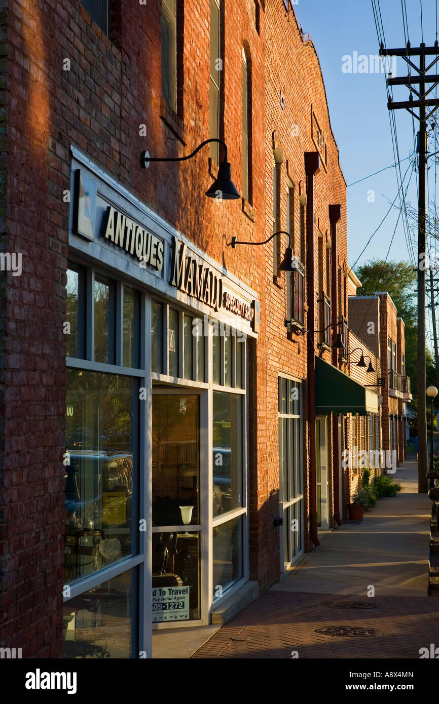 NoDa North of Davidson arts district Charlotte North Carolina Stock ...