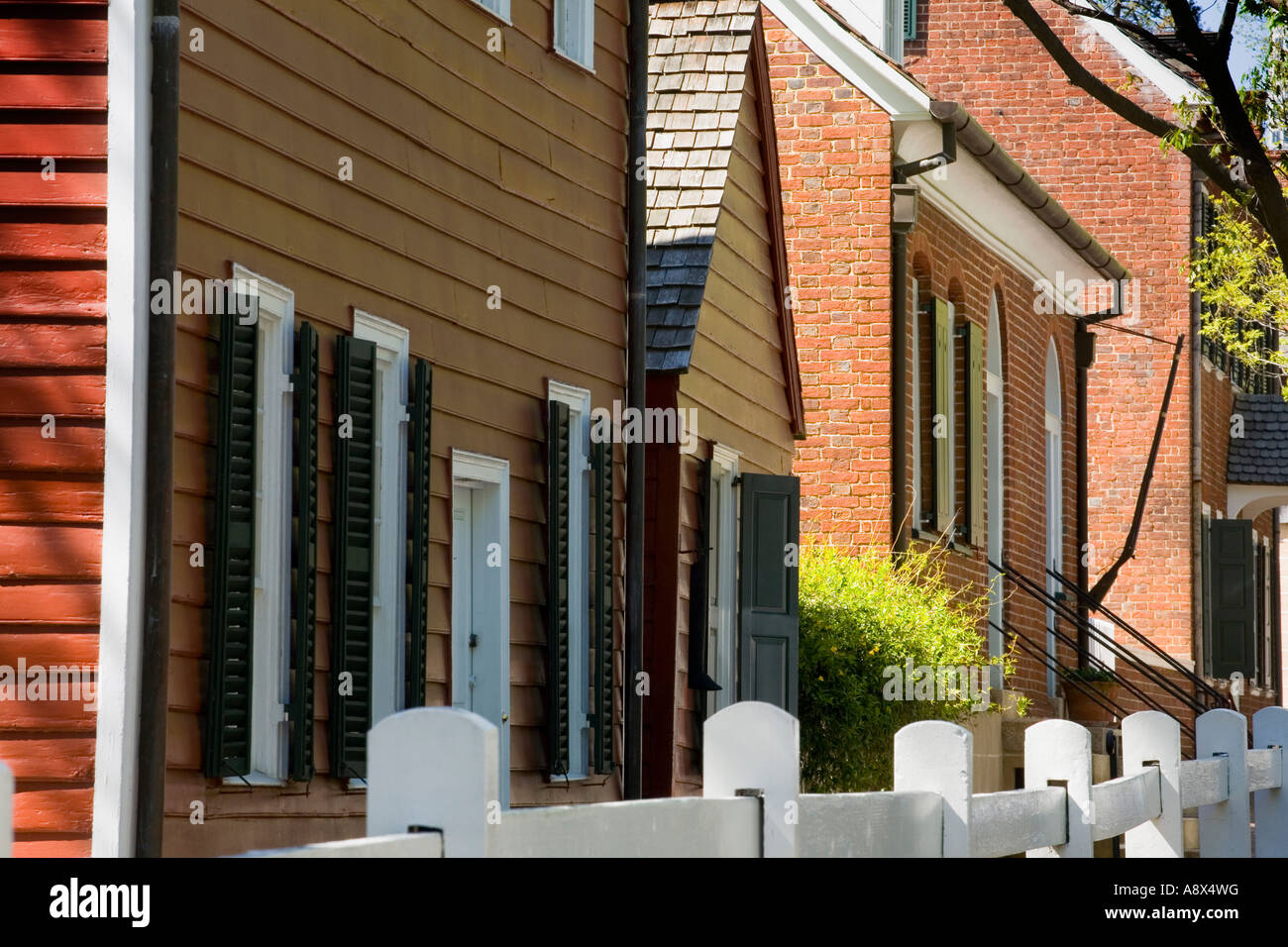 Main Street Old Salem North Carolina Stock Photo - Alamy Main Street Old Salem North Carolina Stock Photo - Alamy