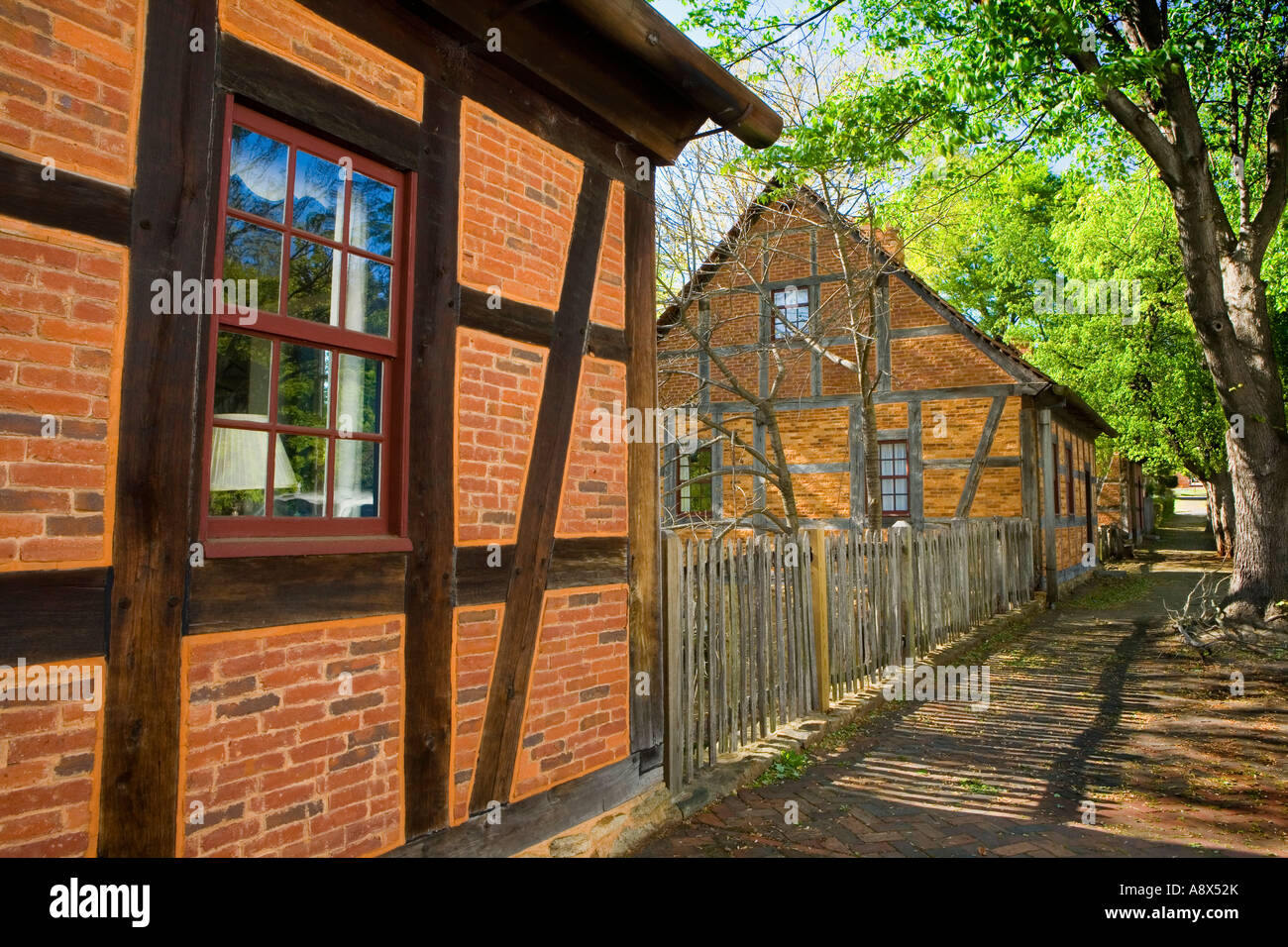 Main Street Old Salem North Carolina Stock Photo - Alamy Main Street Old Salem North Carolina Stock Photo - Alamy