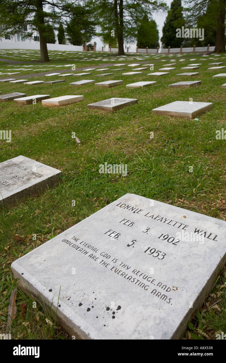 God's acre winston salem hi-res stock photography and images - Alamy