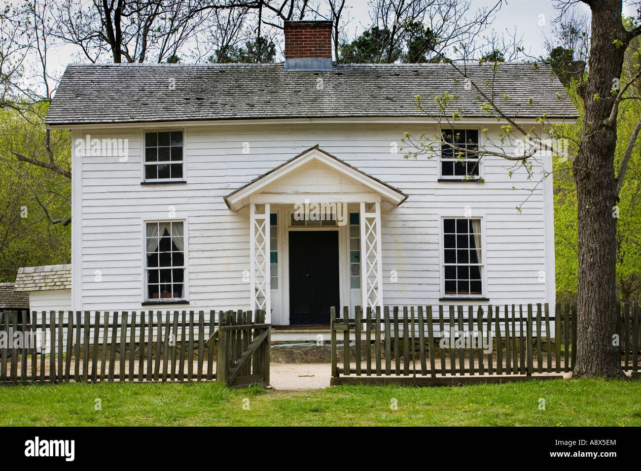 Duke Homestead State Historic Site Durham North Carolina Stock Photo ...