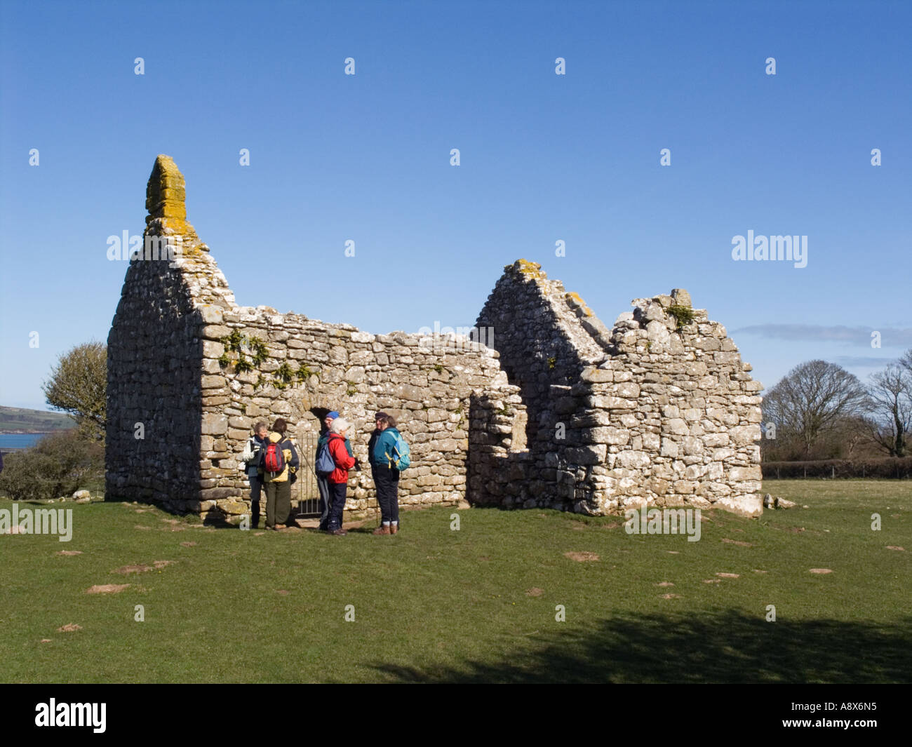 Lligwy chapel hi-res stock photography and images - Alamy