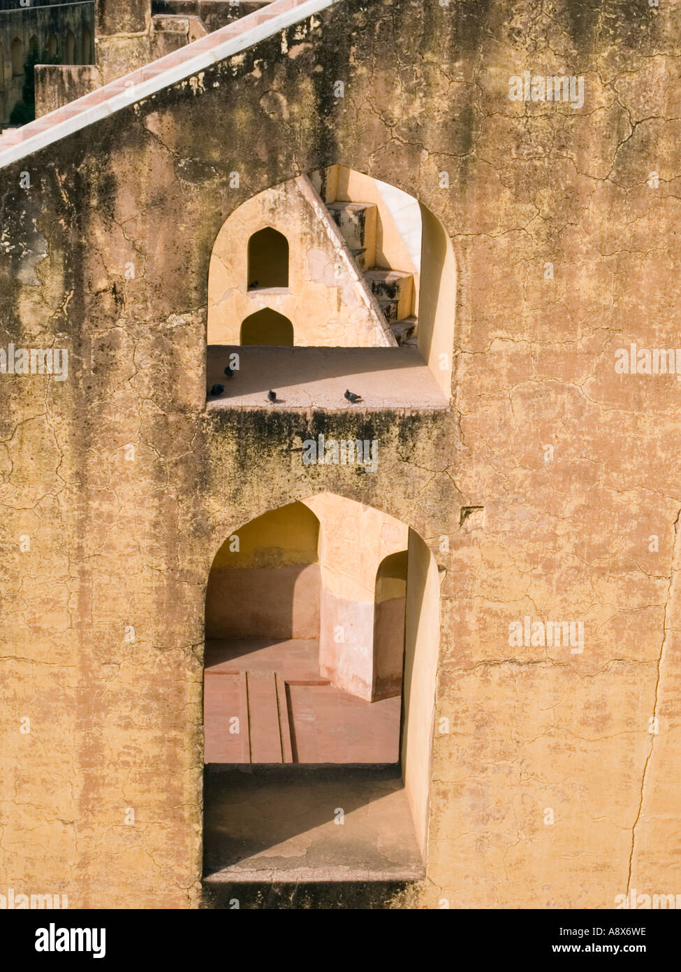 Central Triangle of Large Samrat Yantra at Jantar Mantar Observatory ...