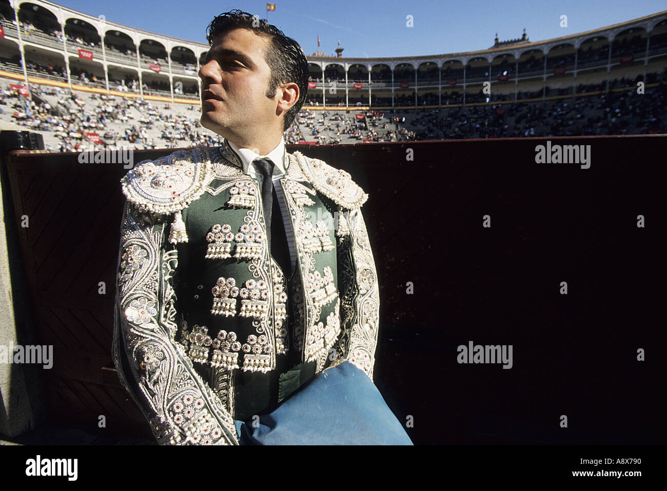 Europe bullfight in Madrid Spain at Las Ventas arena Stock Photo - Alamy