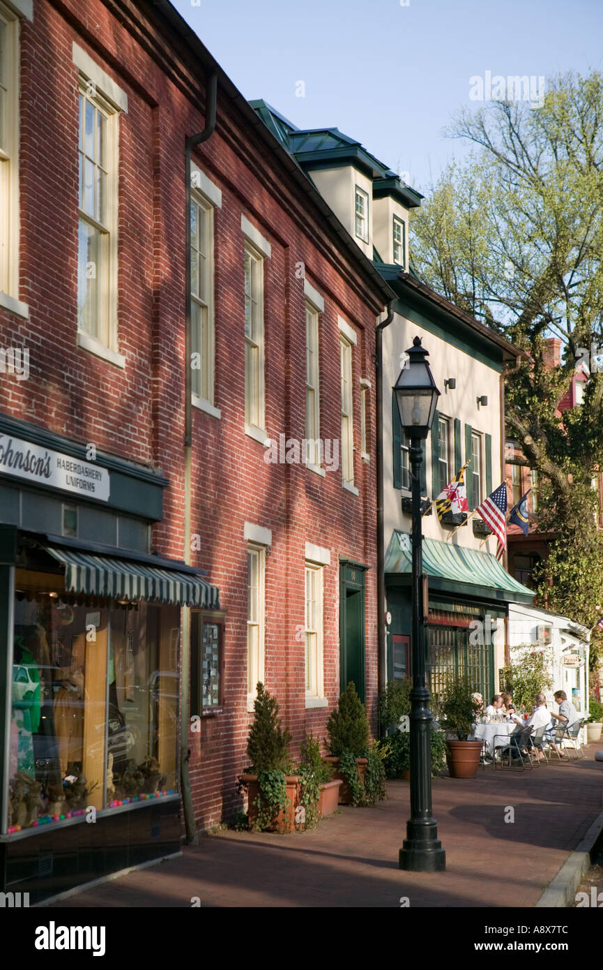 State Circle Annapolis Maryland Stock Photo - Alamy