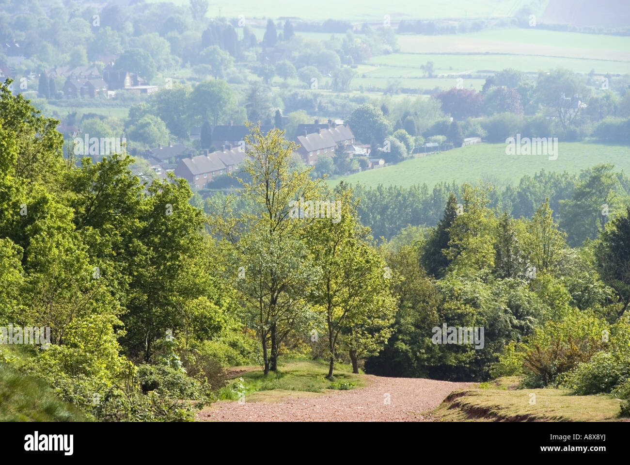 clent hills worcestershire the midlands england uk Stock Photo - Alamy