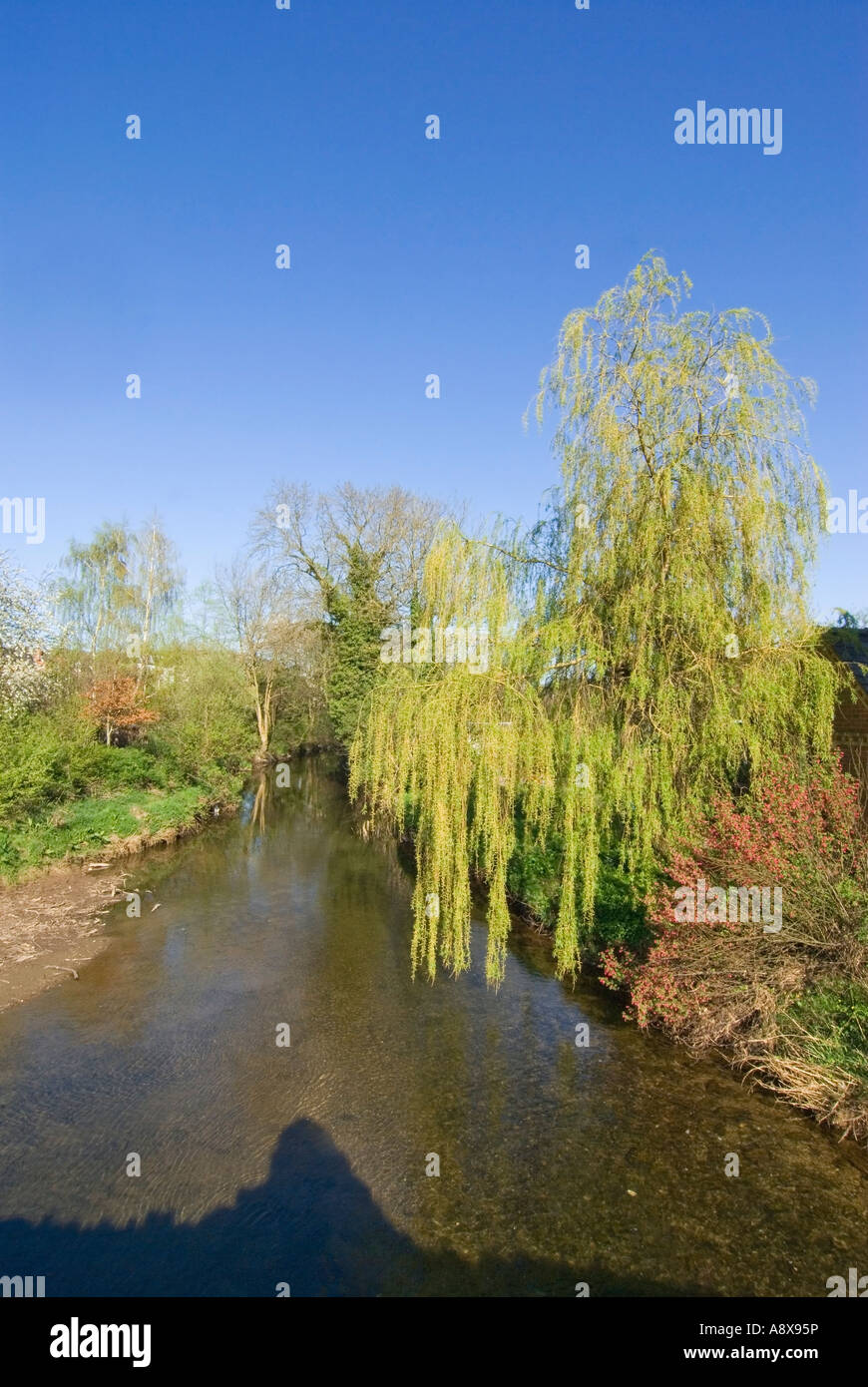 river clun clun village shropshire the midlands england uk Stock Photo ...