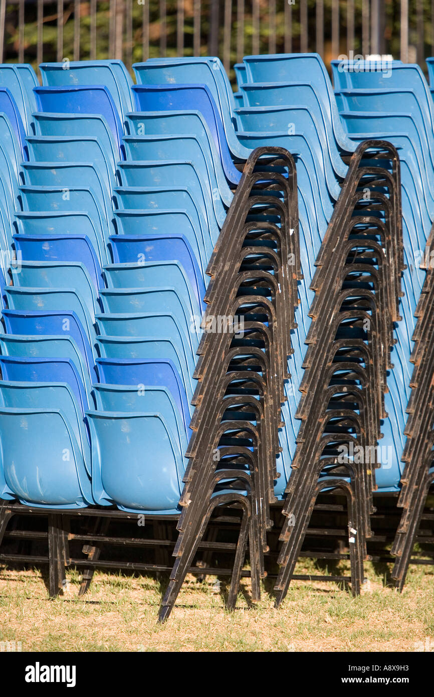 Chairs put away hi-res stock photography and images - Alamy