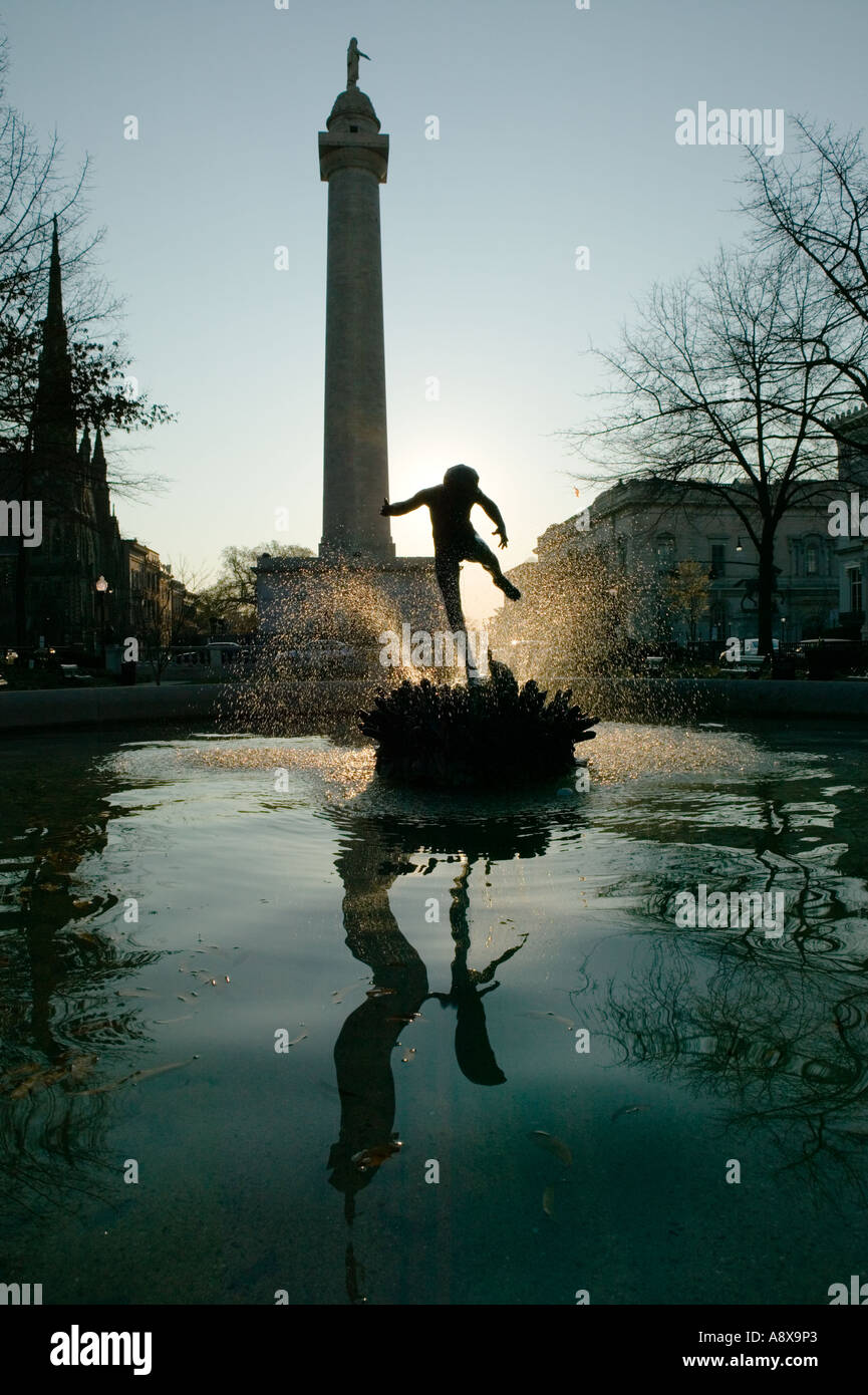 Washington monument baltimore hi-res stock photography and images - Alamy